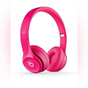 Beats by Dre | Headphones | Beats Solo Pink Wired | Poshmark
